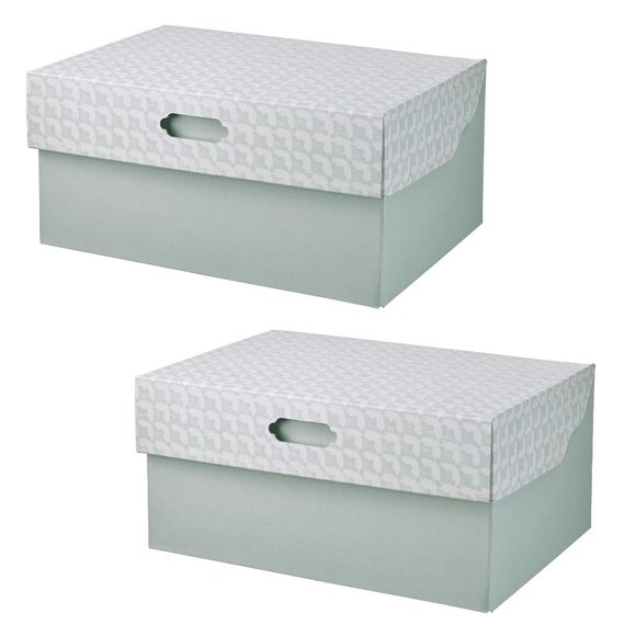 IKEA | Storage & Organization | Ikea Hyvens Paper Storage Box With Lid ...